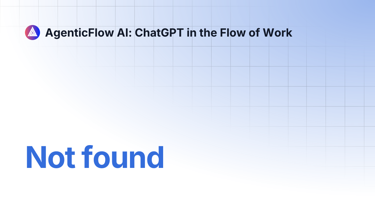 hootsuite | AgenticFlow AI: ChatGPT in the Flow of Work